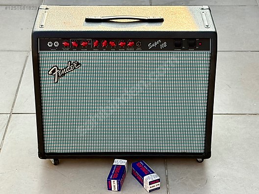 Fender Super 112 Tube Full Lambalı Combo Amfi Made in USA - Gitar ...