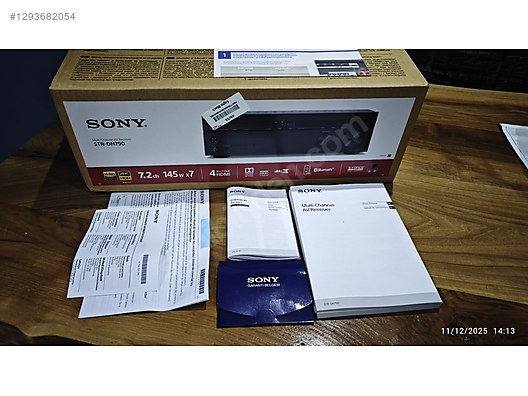 SONY STR DH 790 DOLBY VİSİON&ATMOS SET sahibinden.comda - 1293682054
