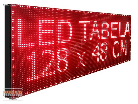 128x48 cm Dış Mekan LED Tabela - Kayan Yazı / Üreticiden - Yapı ...