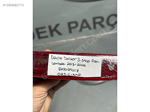 Minivan & Panelvan / Elektrik / DACIA DOKKER 3. STOP / 2013-2020 ...