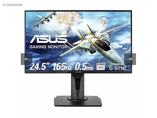 Asus 165 hz 0,5 ms monitör sahibinden.comda - 1260682989