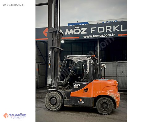 TAMÖZ' DEN DOOSAN 4TON 4.5m ASANSÖRLÜ DİZEL FORKLİFT SATILIK - Forklift ...