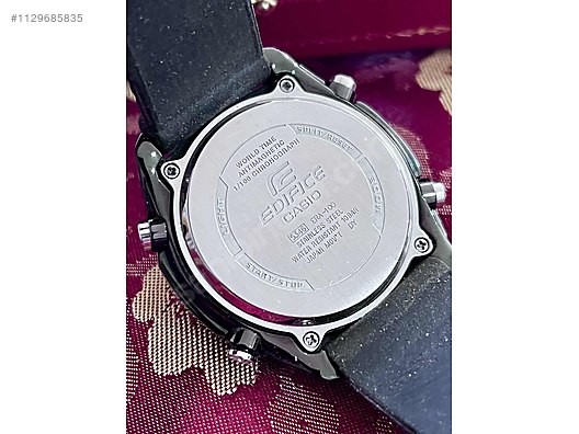 Casio / CASİO EDIFICE WORLD TIME 44MM ALRM CRONOGAHP ANALOG DİJİTAL ...