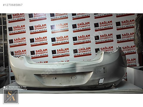 OPEL ASTRA-J 10-12 ÇIKMA ORİJİNAL ARKA TAMPON OEM; 20877796 - İlan ve ...