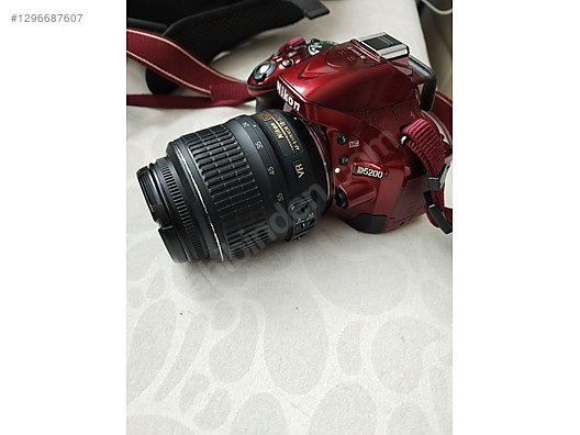 DSLR / Nikon / D5200 / Nikon + 18-55mm Limited Edition Red (Sıfır ...