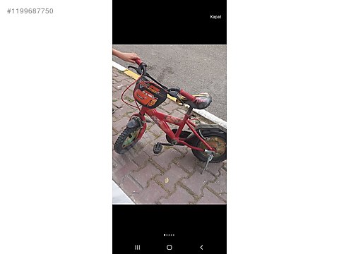 orijinal cars marka cocuk bisiklet sahibinden.comda - 1199687750