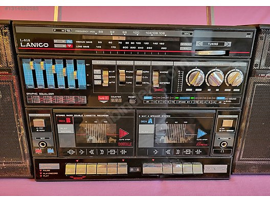 Lanico Radyo Kasetçalar - İkinci El Lanico Müzik Seti & Teyp modelleri ...