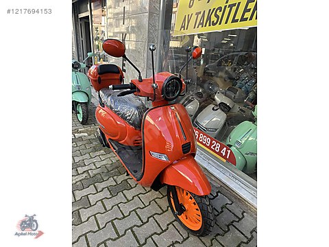 Yuki Bellini 50 2024 Model Scooter / Maxi Scooter Motor Motosiklet ...