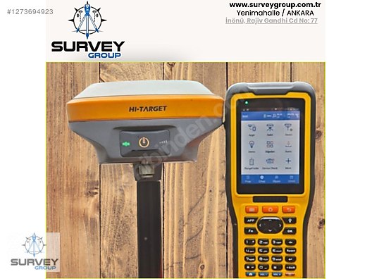 HI-TARGET V90 Plus GNSS Alıcı + iHand20 Kontrol Ünitesi sahibinden ...