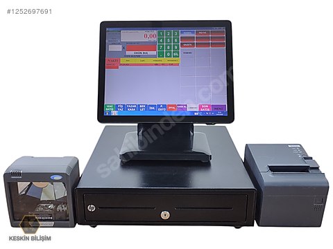 PARTNER SP550 J1900 İŞLEMCİ MARKET BÜFE TEKEL BARKOD SİSTEM - Barkod ...