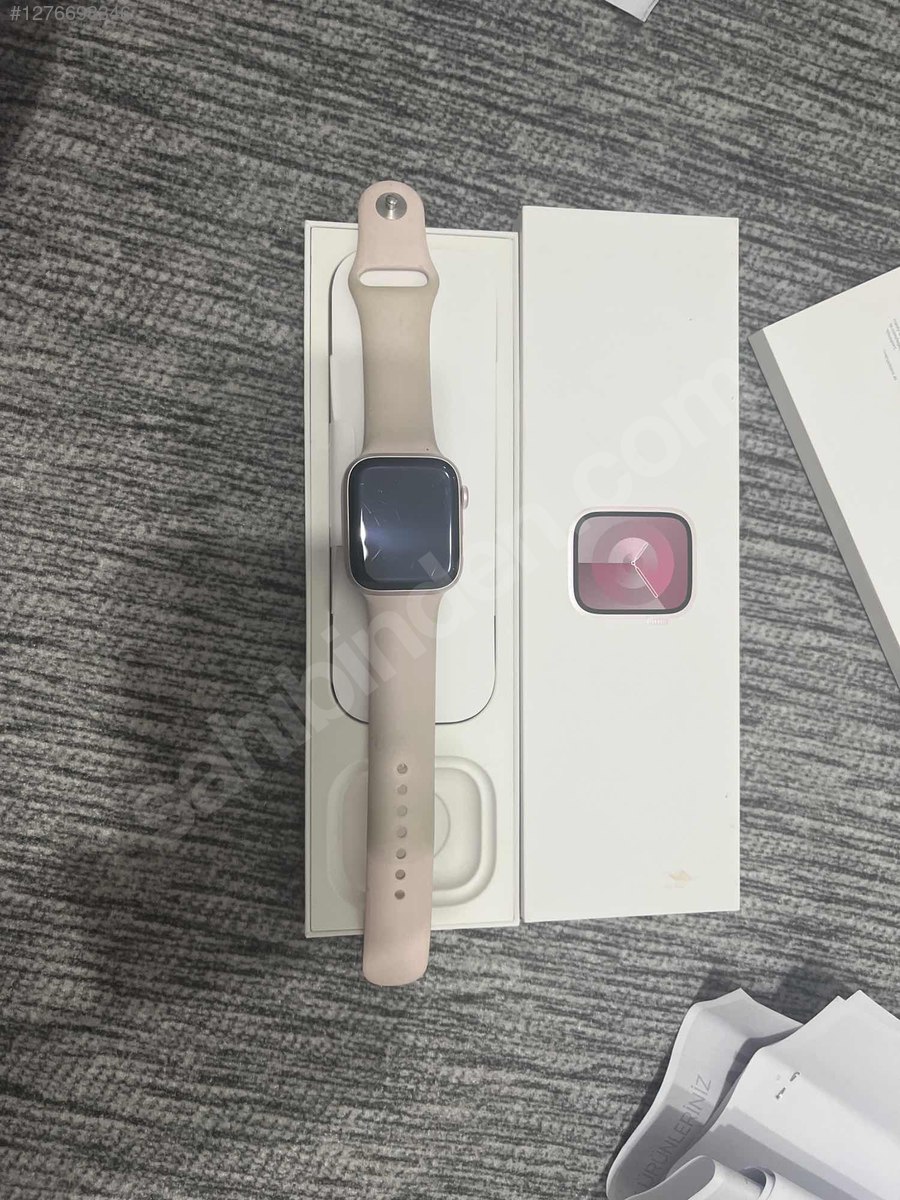 Apple Watch series 9 gps 45mm pembe sahibinden.comda - 1276698346