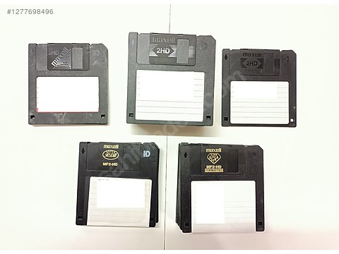 MAXELL MF 2HD RD2 SUPER ULTRA FORMATTED 3.5 İNÇ 23 ADET DİSKET ...