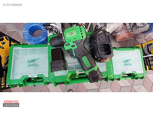 HYPER 18 V 2.0 AH ŞARJLI VİDALAMA KÖMÜRSÜZ MOTOR SIFIR ÜRÜN - Sıfır ...