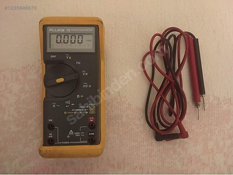 FLUKE 79 sorunsuz temiz ölçü aleti multimetre MULTİMETER sahibinden ...
