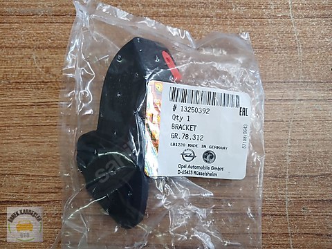 OPEL CORSA D CORSA E ARKA TAMPON ALT ORTA AYAGI 13250392 GM ORJ - İlan ...