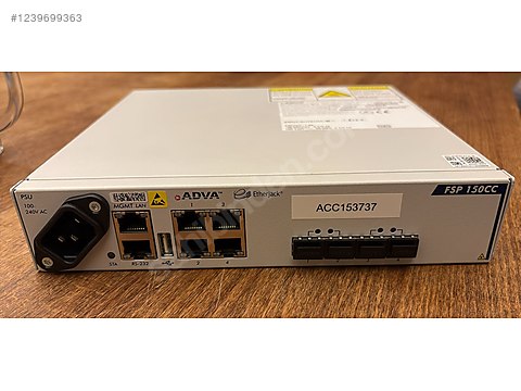 ADVA FSP 150CC-GE112 Gigabit Optik Fiber Erişim Ağı Anahtarı - Switch ...