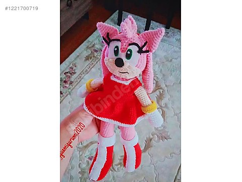 Amy rose pembe Sonic oyuncak sahibinden.comda - 1221700719