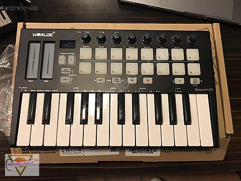 WORLDE ORCA MINI25 Midi Klavye - MIDI Klavye ve Diğer Tuşlu Çalgılar ...