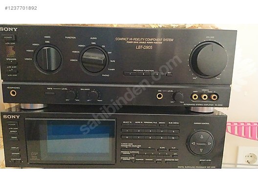 Sony Entegre Amfi - Sony Lbt D905 Amfi sıfırdan farksız - 1237701892