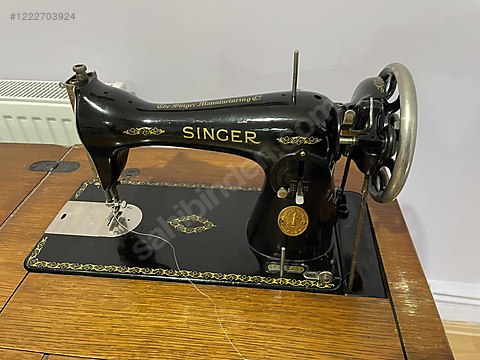Antika Singer Ef Serisi Dikiş Makinası sahibinden.comda - 1222703924