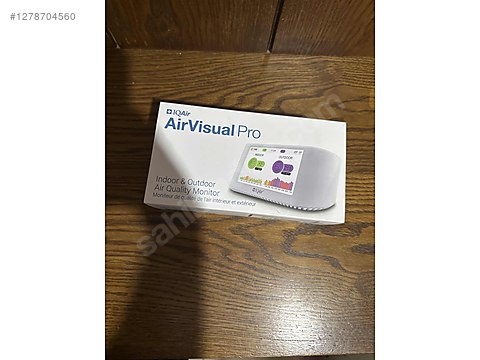 IQAir AirVisual Pro hava kalitesi kontrol cihazı sahibinden.comda ...
