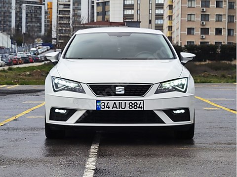 Seat / Leon / 1.6 TDI / Style / 2017 SEAT LEON 1.6TDI 115HP STYLE+, YETKİLİ SERVİS BAKIMLI ACİLL ...