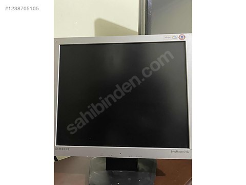 Samsung SyncMaster 710v 17 LCD Monitör Sorunsuz Çalışıyor sahibinden ...