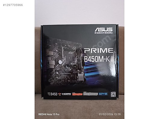 ASUS B450 K2 ANAKART sahibinden.comda - 1297705966