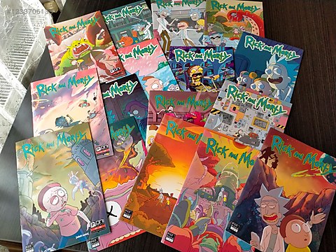 Rick and morty çizgi roman 16 sayi sahibinden.comda - 1233706135