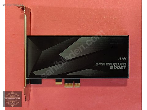 MSİ STREAMİNG BOOST KART 1080P - MSI Ekran Kartı İlanları sahibinden ...