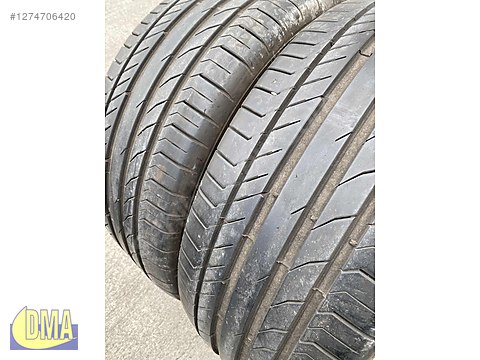 255/55/18 CONTINENTAL RFT SIFIR AYARINDA 2022 YAZLIK 2 adet sahibinden ...
