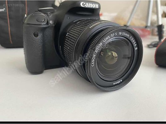 kinci El Canon EOS 600D Rebel T3i DSLR Dijital Foto raf Makinesi Fiyatlar 1221708013