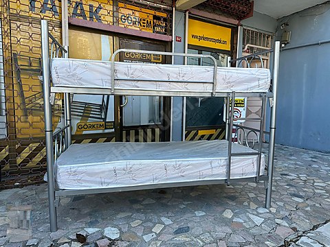 Ranza / EV OTEL YURT TIPI METAL GRI RANZA 2 YATAK IST ÜCRETSİZ TESLIMAT ...
