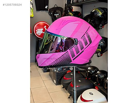 Temiz sıfır pembe motor kaskı - Kapalı Kasklar Uygun Fiyatlarıyla ...