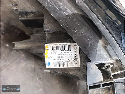 Otomobil & Arazi Aracı / Elektrik / Clio 5-V (Faz 2) Sol Ön Far Lambası ...