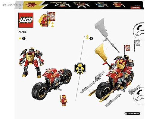 Lego 71783 Ninjago Kai'nin Robot Motosikleti sahibinden.comda - 1282711397