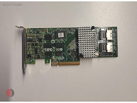 LSI 500605B 8 Port SAS RAID Controller PCIe Card sahibinden.comda - 1247712284