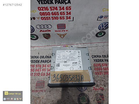 Otomobil & Arazi Aracı / Elektrik / SKODA SUPERB TEYP KONTROL ÜNİTESİ ...