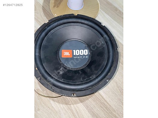 Forex ses sistemi 750 RMS JBL binlik Sub buffer - Sıfır JBL Subwoofer ...