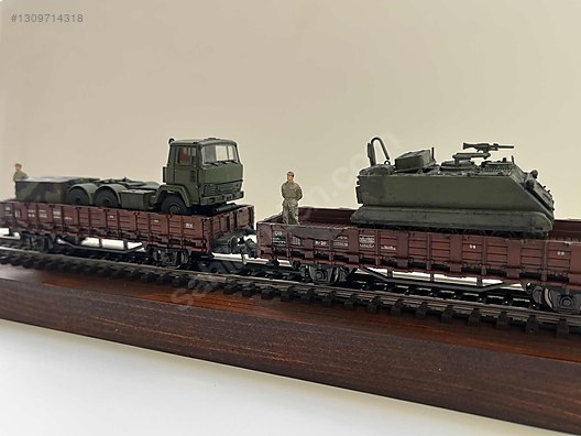 1/87 Roco Diecast Model Konteyner Vagonu - 1309714318