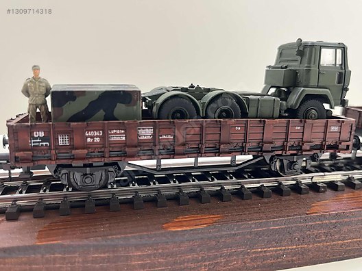 1/87 Roco Diecast Model Konteyner Vagonu - 1309714318