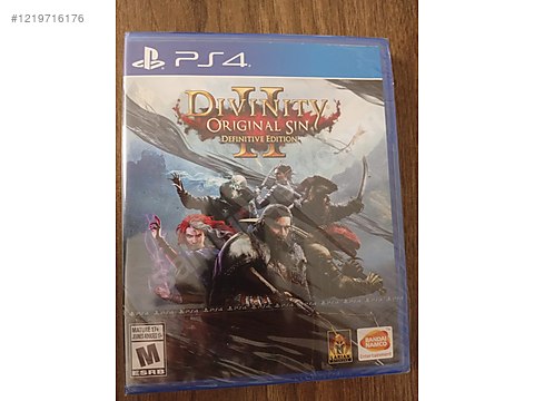 Divinity Original Sin 2 PS4 Oyunu Koleksiyonluk sahibinden.comda ...