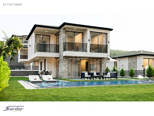 SARILAR İNŞAATTAN SATILIK AKBÜKTE FULL DENİZ MANZARALI VİLLA - Satılık ...