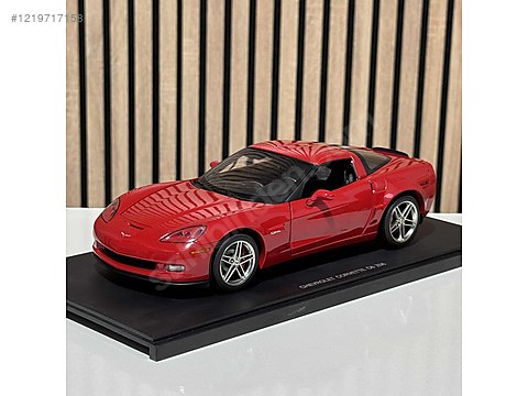 1:18 Chevrolet Corvette C6 Z06 Red - Autoart at sahibinden.com - 1219717158