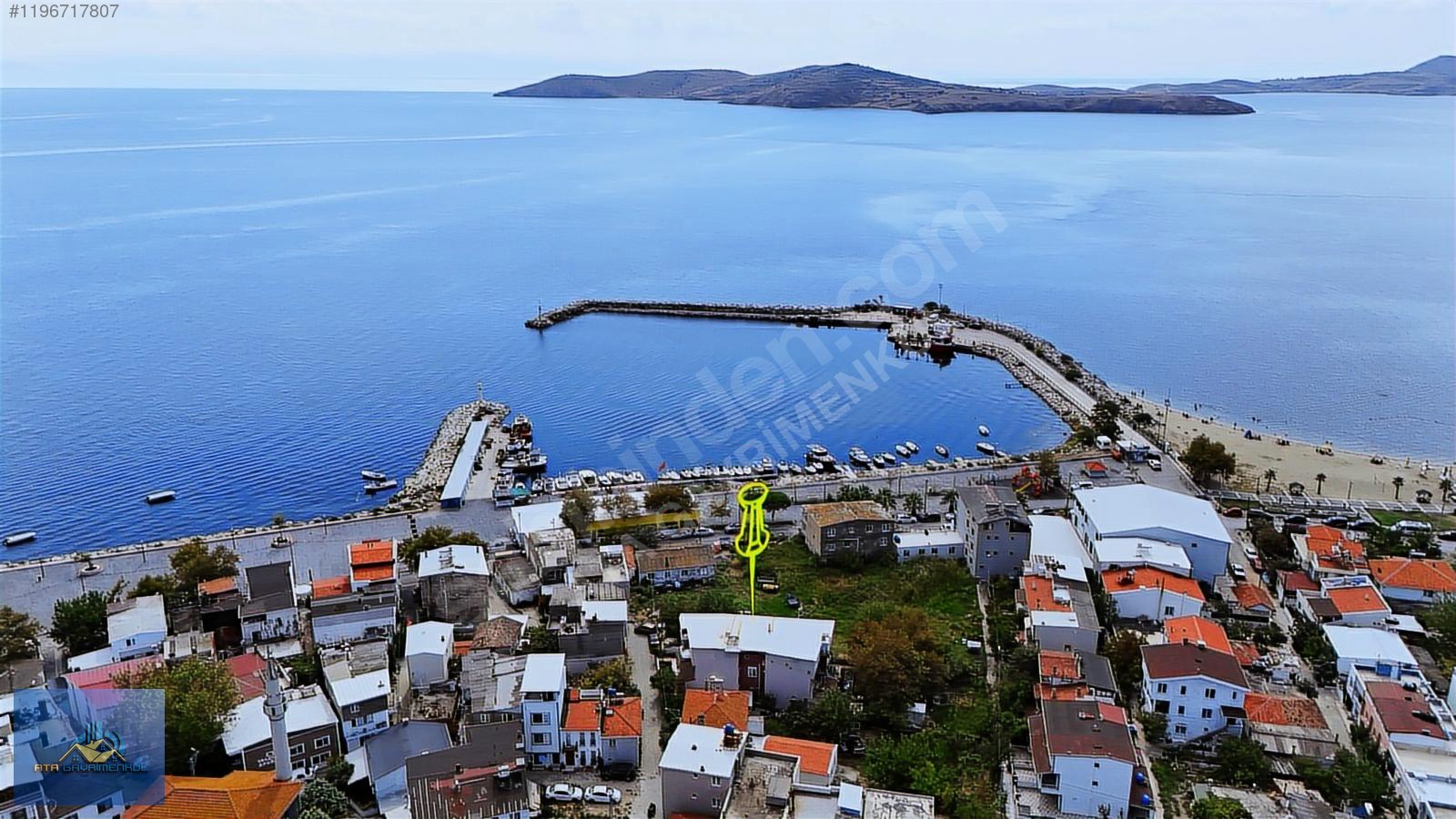 ATA GAYRİMENKULDEN ERDEK/NARLI KÖY İÇİNDE SATILIK TRİPLEKS VİLLA ...