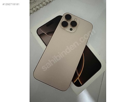 Apple / iPhone 16 Pro Max / SON FİYAT/GÜN İÇİNDE İLK GELEN ALIR ...
