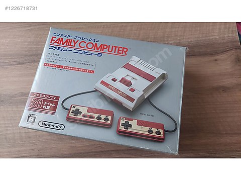 Orjinal Nintendo Classic Mini Family Computer (KUTULU) sahibinden.comda ...