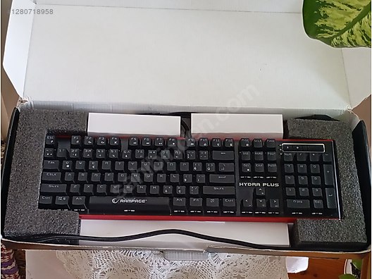 Rampage Hydra r6 plus Rgb klavye - Rampage Oyuncu Klavyesi - 1280718958