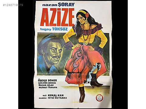 Azize Orijinal Film Afişi - Afiş, Poster & Kart Kitap, Dergi & Film ...
