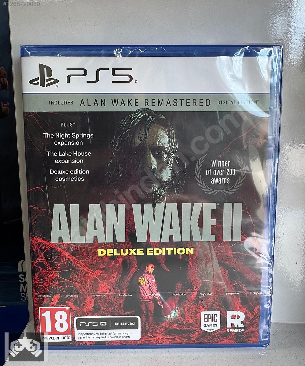 Ps5 Alan Wake 2 Deluxe Edition + Alan Wake Remastered Kod sahibinden ...